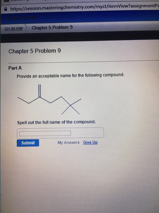 Solved Chapter 5 problem 9: provide an acceptable name for | Chegg.com