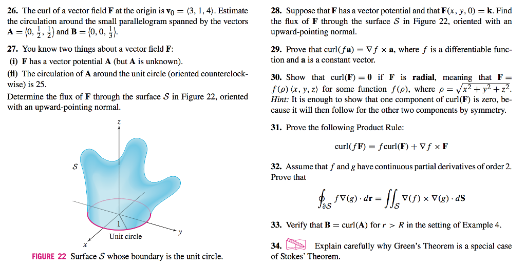 Solved The curl of a vector field F at the origin is v_0= | Chegg.com