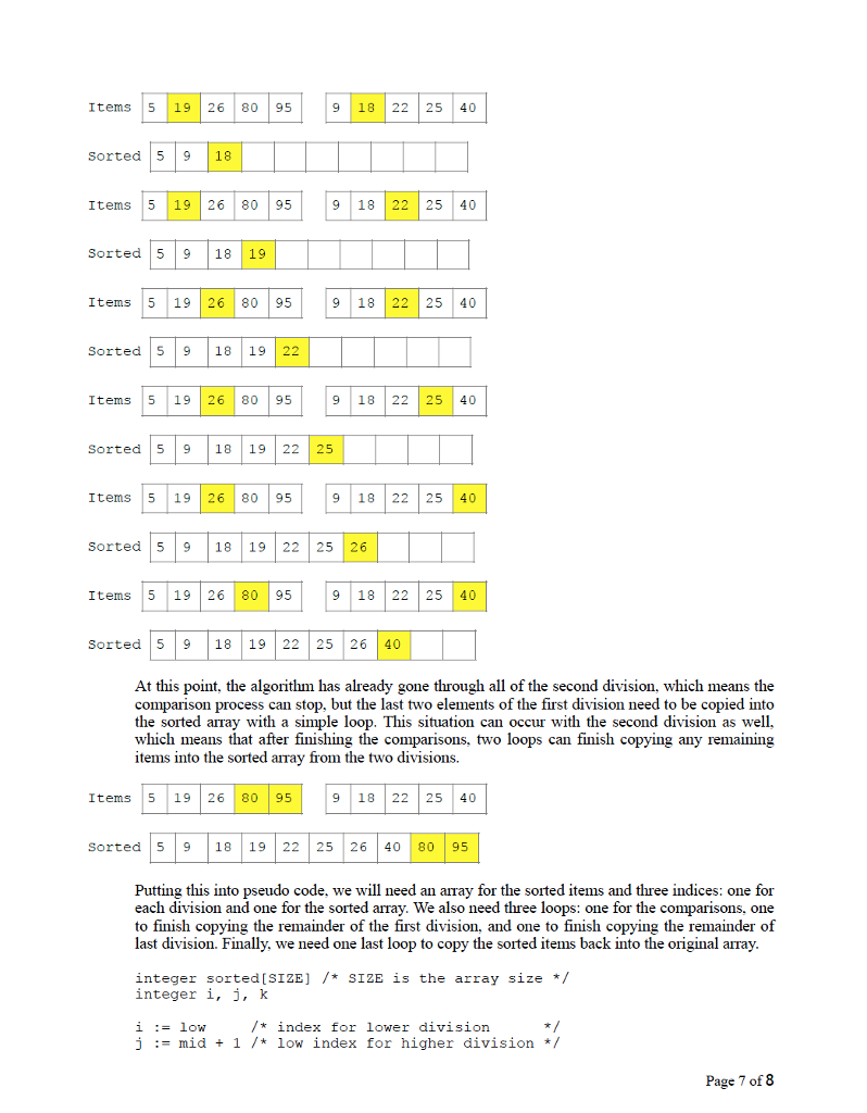 Lab 10 Recursion And The Divide And Conquer