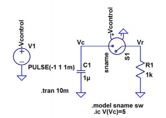 Solved Vc Vr V1 R1 PULSE(-1 1 1m) C1 1k 1u tran 10m L .model | Chegg.com