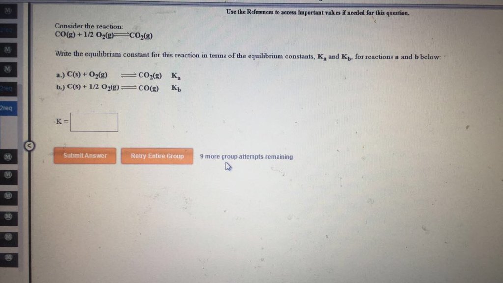 Solved 2req Use the References to access important values if | Chegg.com