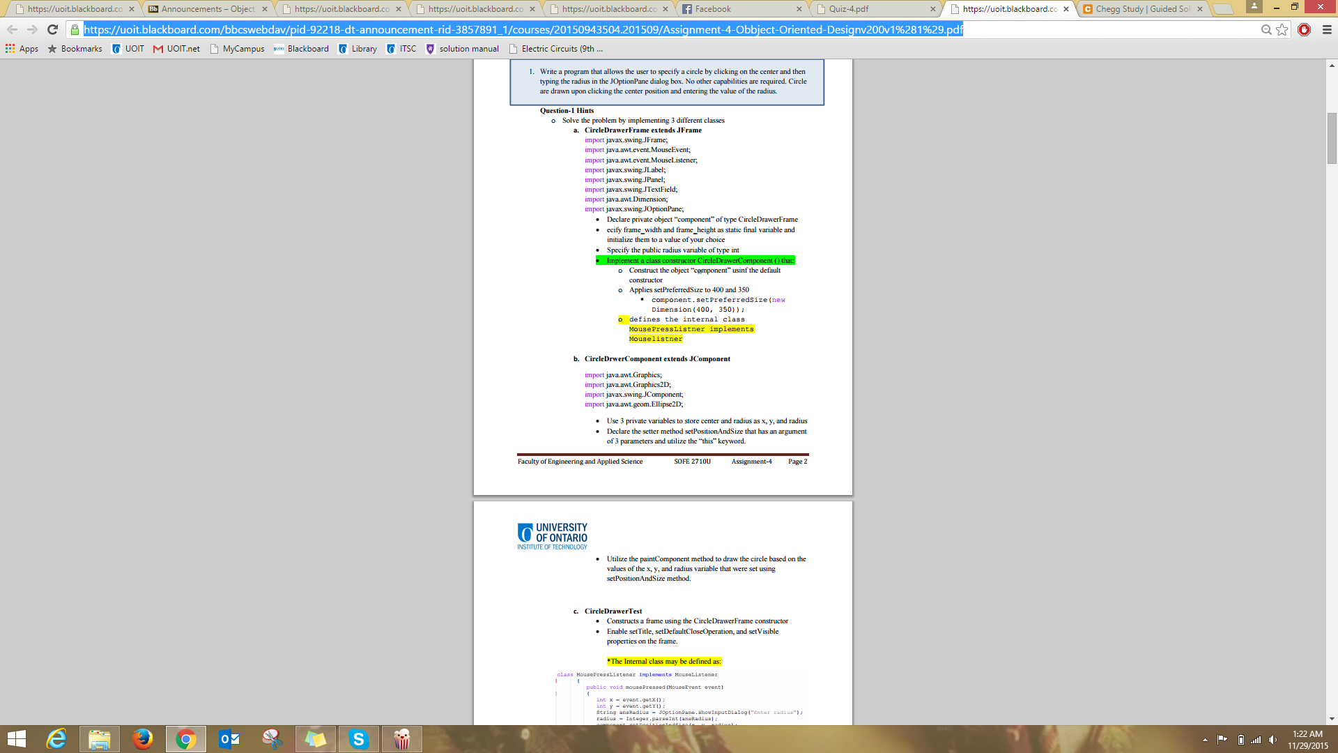 Solved Write a program that allows the user to specify a | Chegg.com