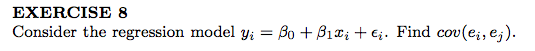 Solved Consider the regression model yi = ?0 + ?1xi + i. | Chegg.com