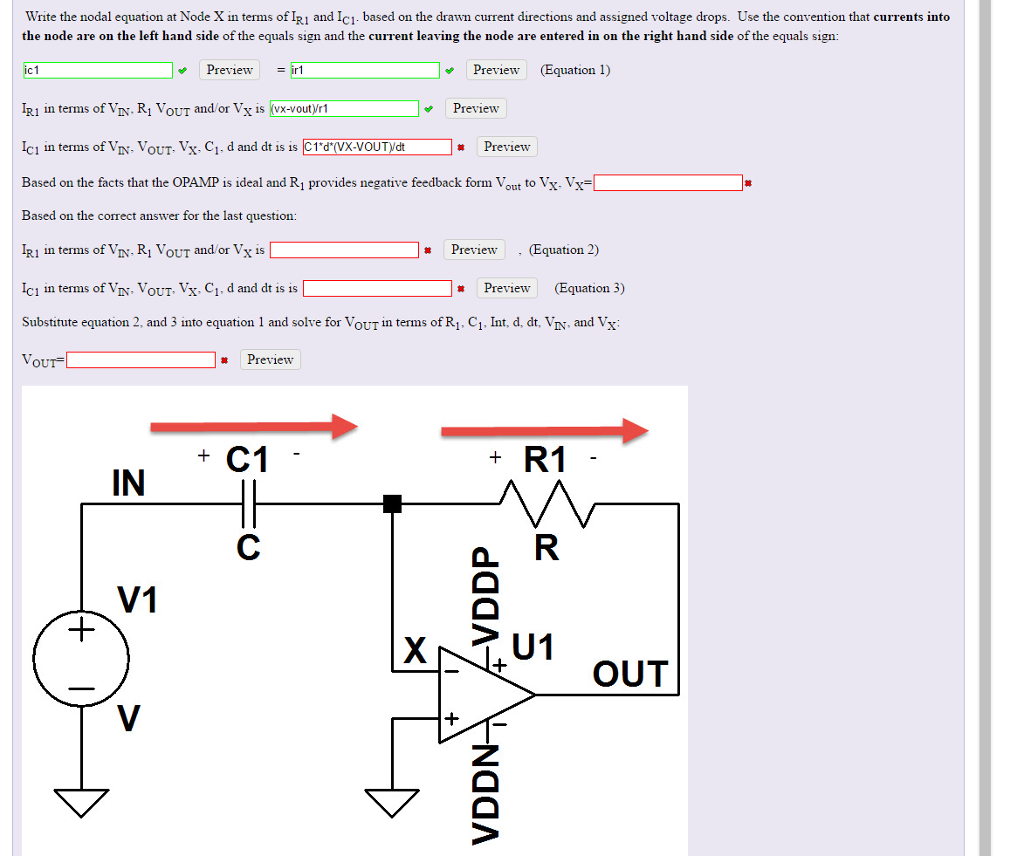 Solved For the circuit shown below complete all steps to | Chegg.com