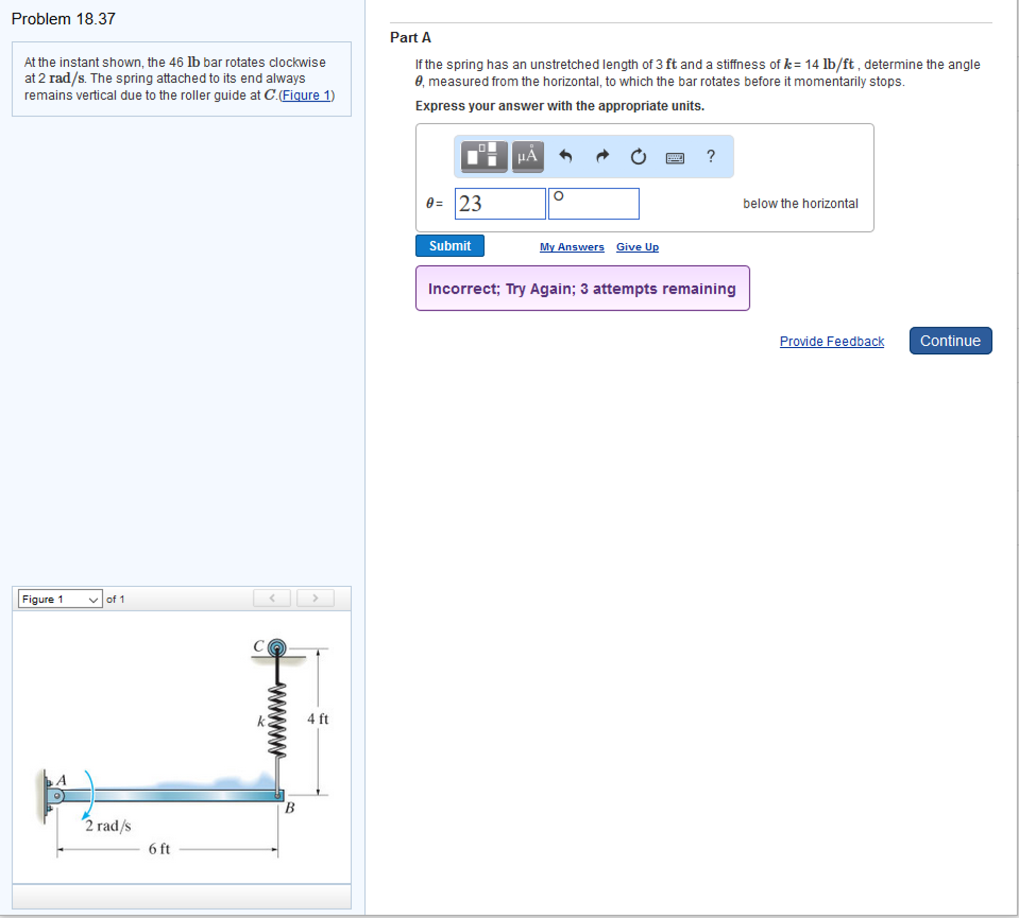 Solved Problem 19.13. The 240-lb flywheel has a radius of | Chegg.com