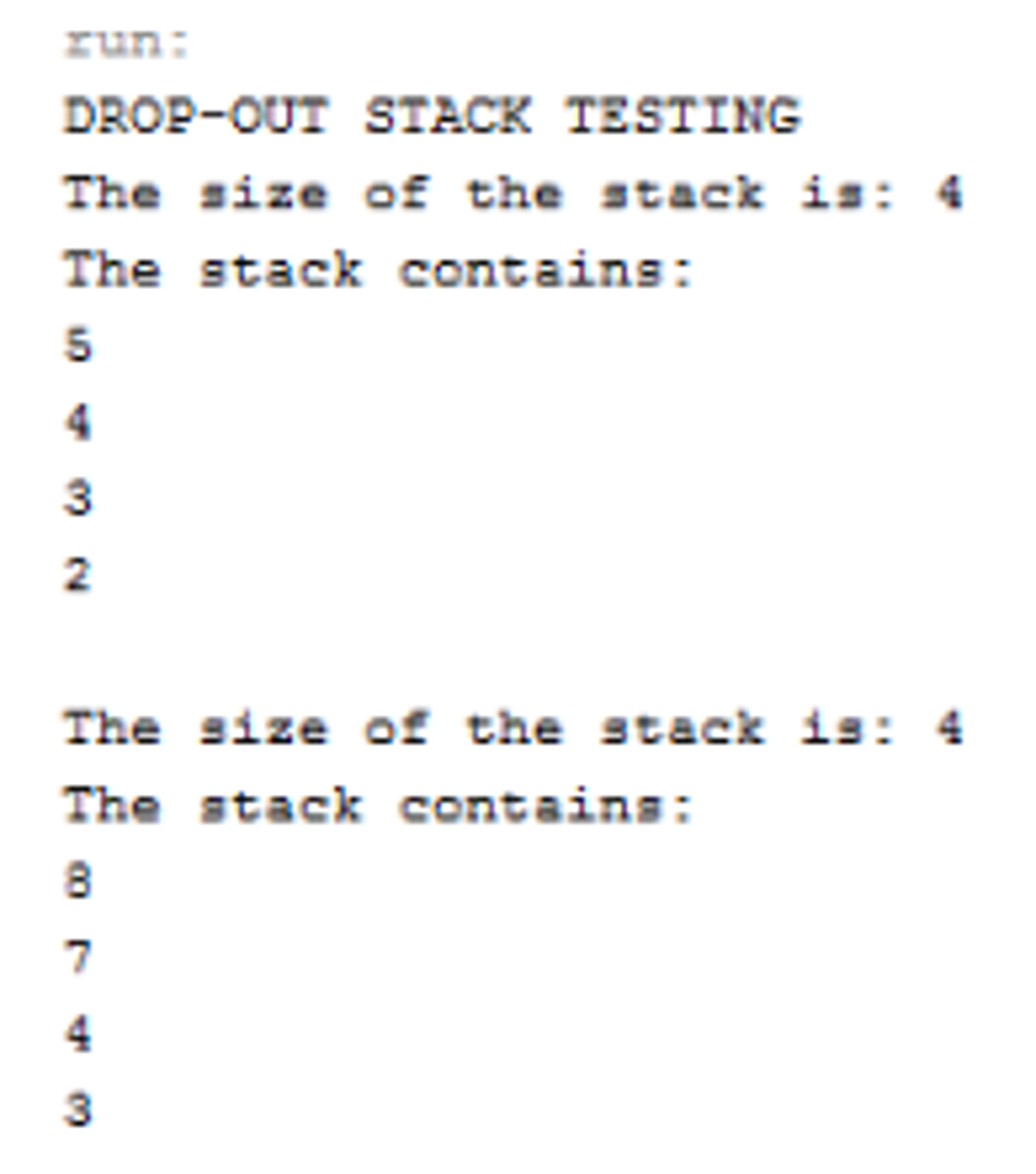 Solved create a new interface called DropoutStackADT for | Chegg.com
