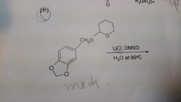 Solved Cl HS CH, H2O, H HO D D) OCH3 | Chegg.com