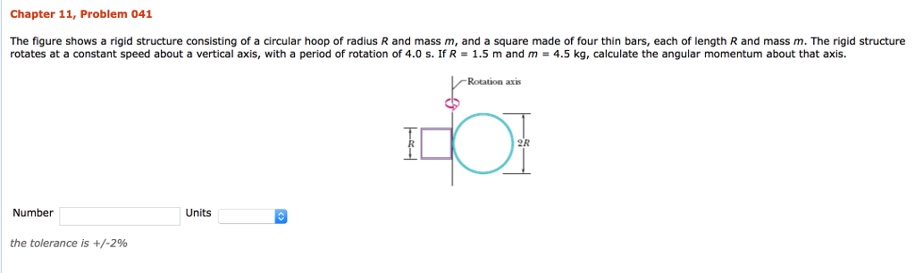 Solved Chapter 11, Problem 041 The figure shows a rigid | Chegg.com