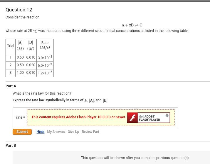 Solved: Consider The Reaction Whose Rate At 25 Degree C Wa... | Chegg.com