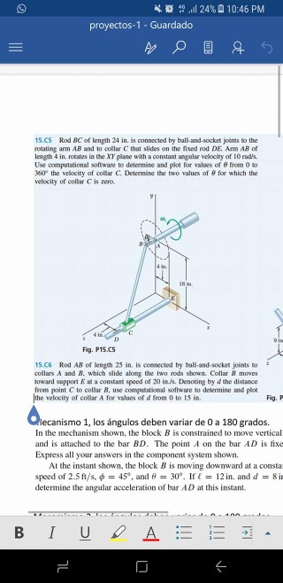 鳝靀46 .1124% 10:46 PM proyectos-1 - Guardado 15.CS Rod | Chegg.com