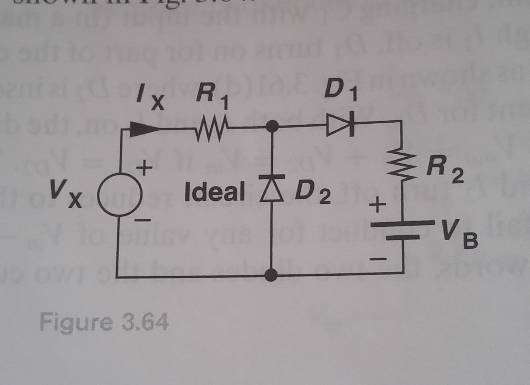 Solved Plot Ix As A Function Of Vx For The Circuit Shown 0776