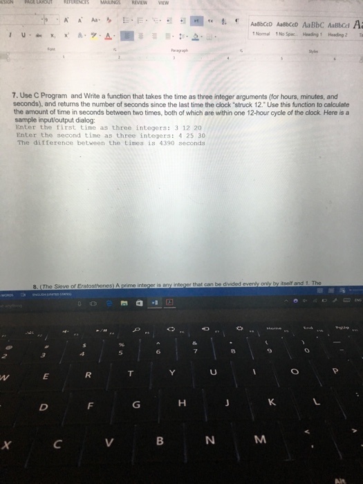 Solved Use C Program and Write a function that takes the | Chegg.com