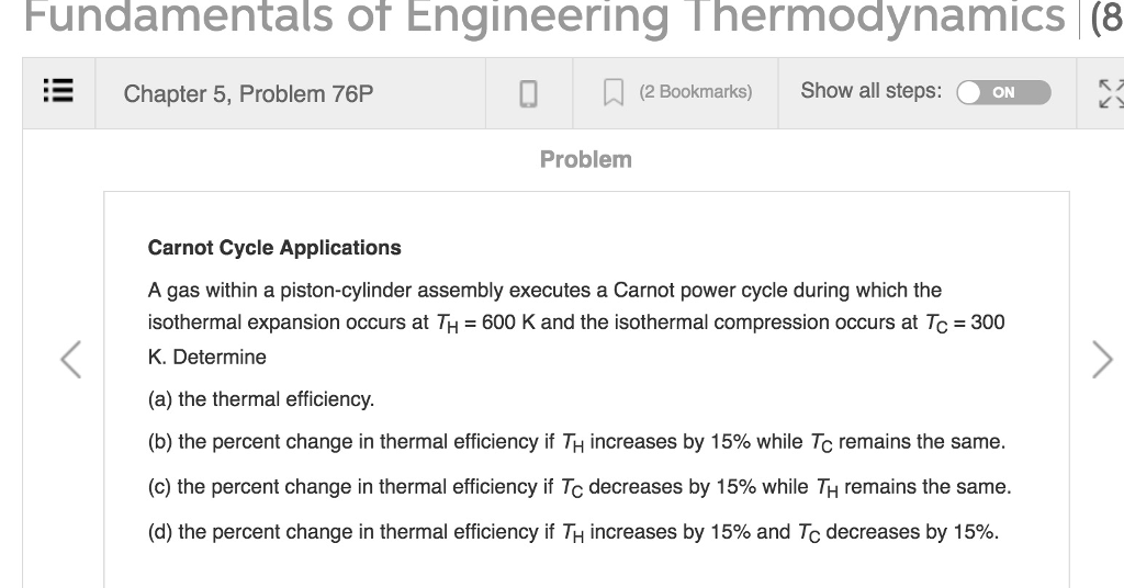 Solved Fundamentals of Engineering Thermodynamics (8 Chapter | Chegg.com