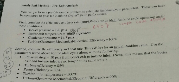 Solved Analytical Method Pre Lab Analysis You Can Perform 6594