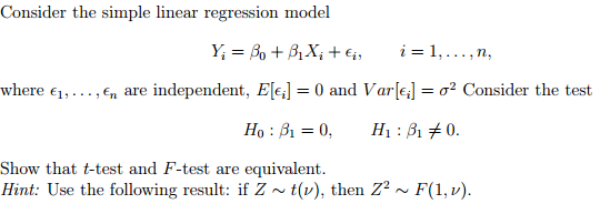 Solved Consider the simple linear regression model Y_i = | Chegg.com