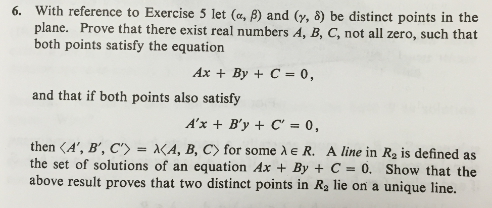 With reference to Exercise 5 let (alpha, beta) and | Chegg.com