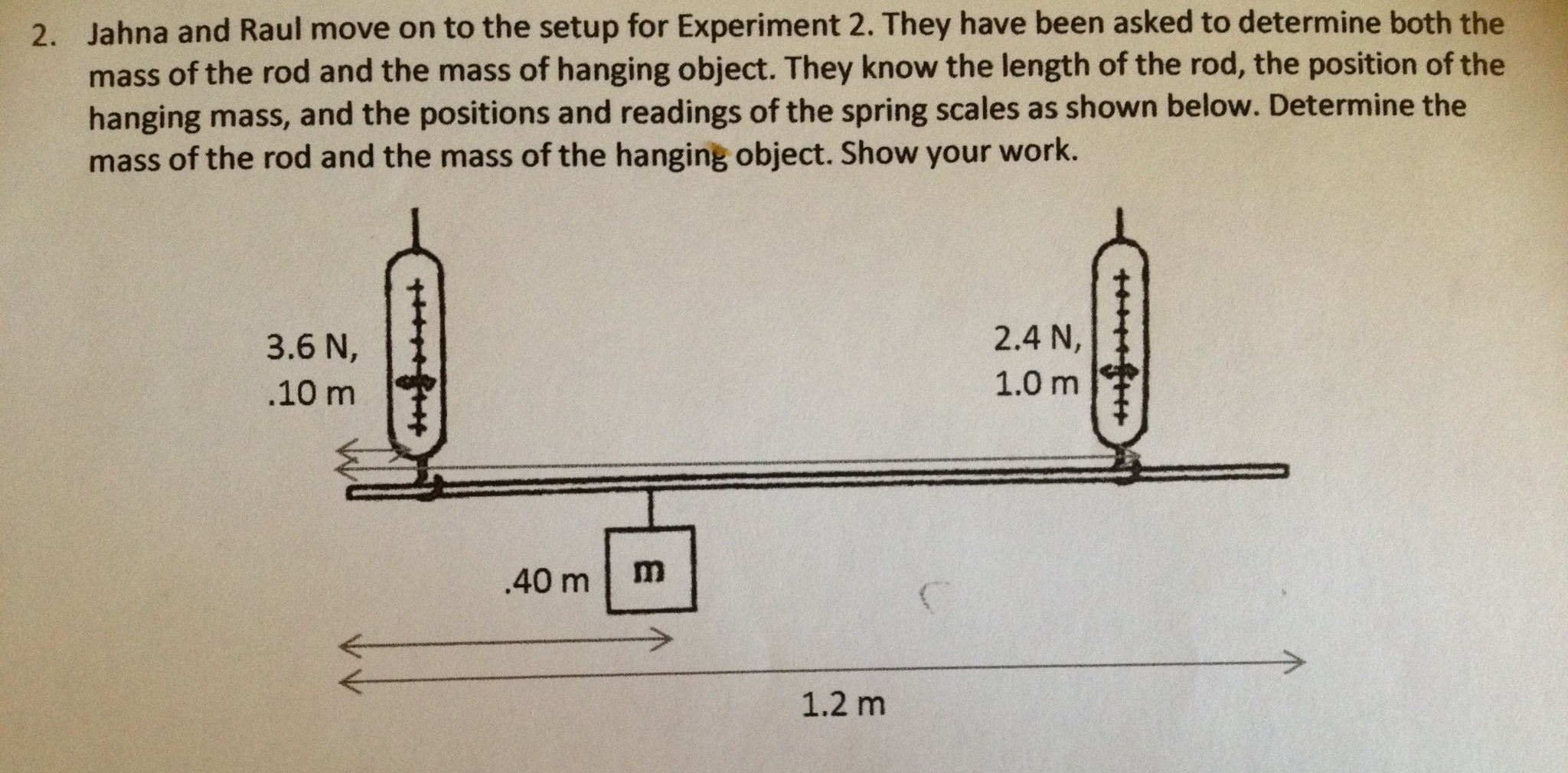 Solved: Jahna And Raul Move On To The Setup For Experiment... | Chegg.com