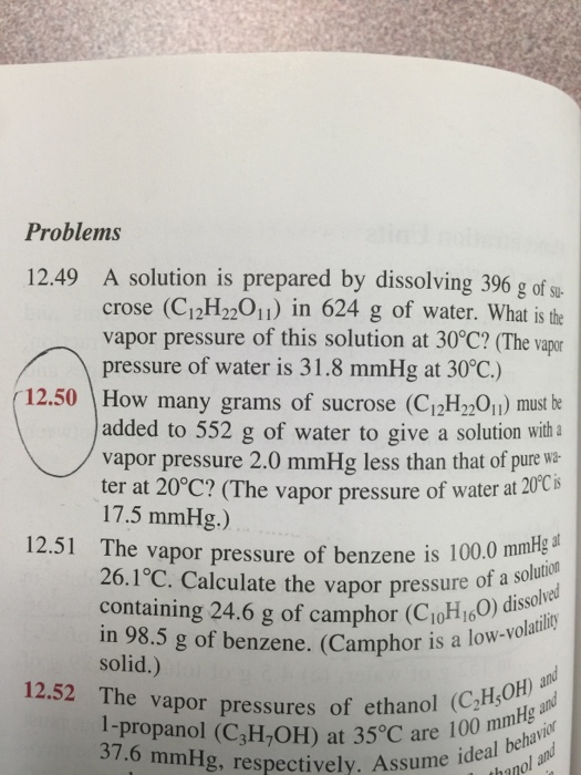 Solved A solution is prepared by dissolving 396 g of sucorse | Chegg.com