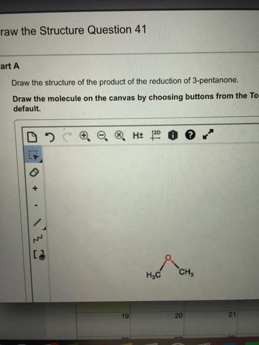 Solved Draw the structure of the product of the reduction of | Chegg.com