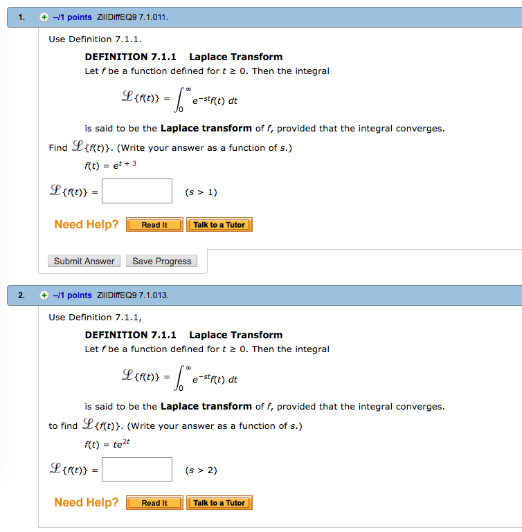 Solved I Need Help Working Through These Problems 