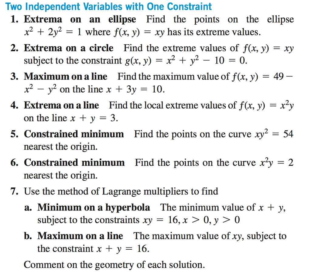 Solved Calc 3 Need step by step how to solve #1 and if | Chegg.com
