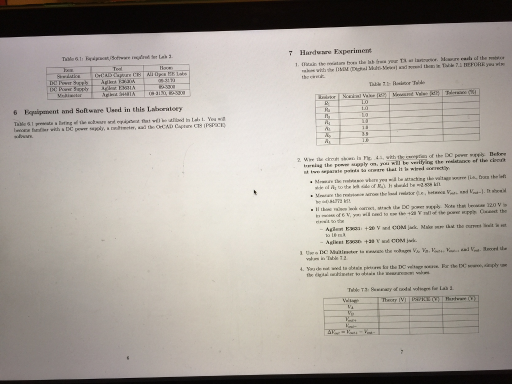 Solved 1 Purpose The purpose of this experiment is to | Chegg.com