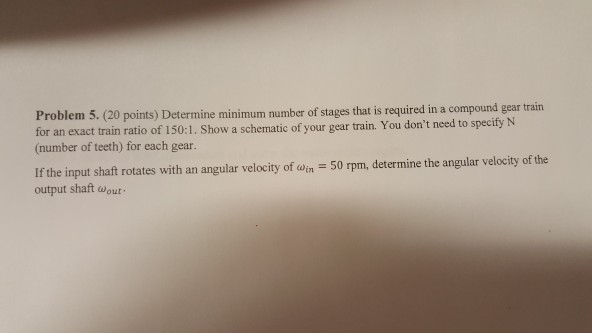 Solved ne minimum number of stages that is required in a | Chegg.com