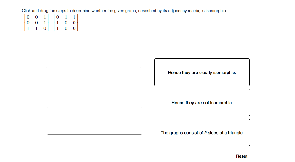 Solved Click and drag the steps to determine whether the | Chegg.com