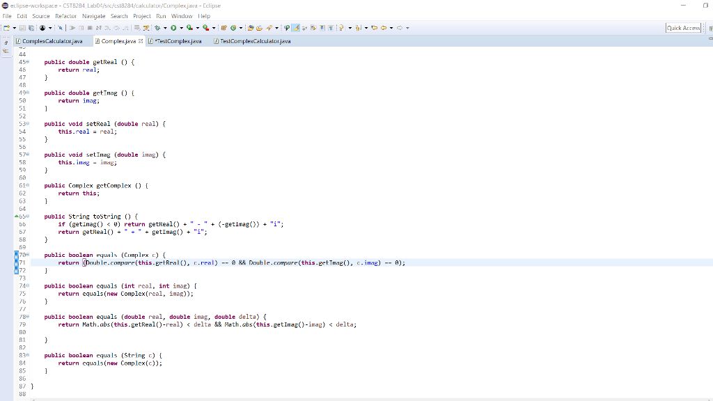 Hi! I need help with JUnit since this is my first | Chegg.com