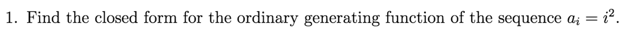 Solved Use ordinary or exponential generating functions to | Chegg.com Solved Use ordinary or exponential generating functions to | Chegg.com