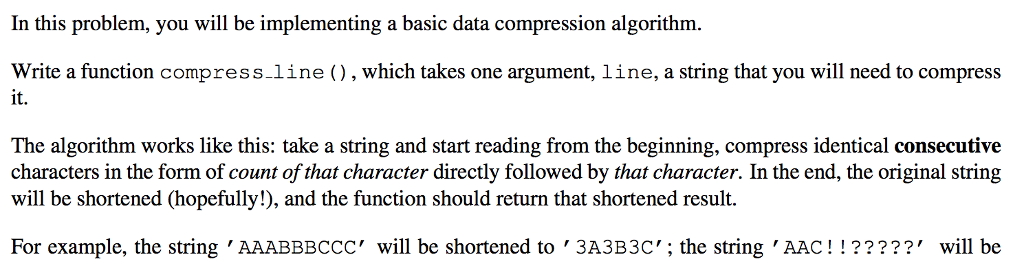 Solved In this problem, you will be implementing a basic | Chegg.com