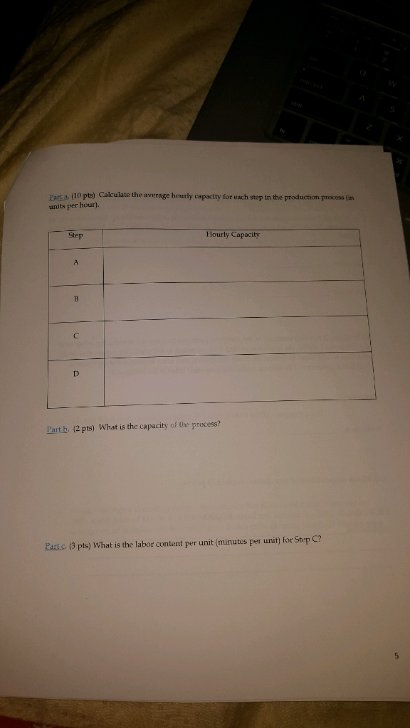 Solved Question 2 (21 points): Consider the production | Chegg.com