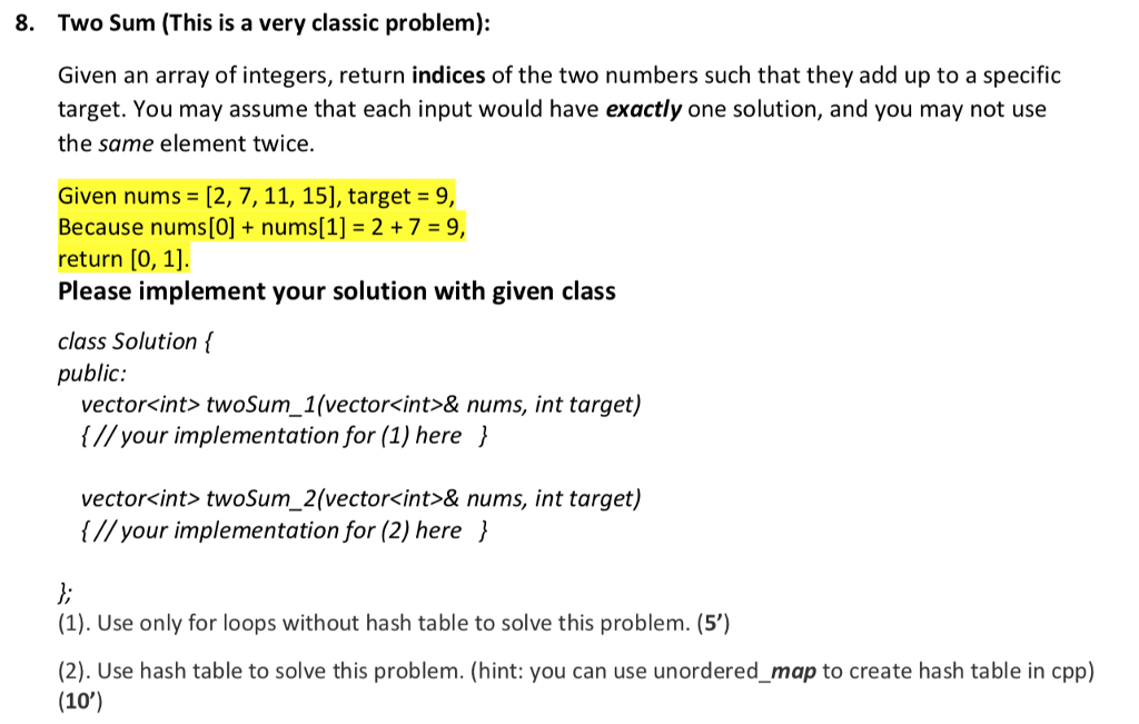 Solved Must Be In C Code Please Have A Separate Cpp And