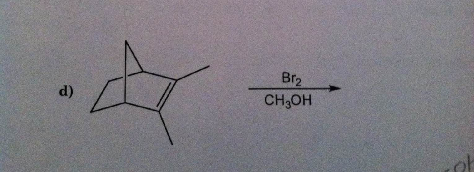 Solved Br2 CH3OH | Chegg.com