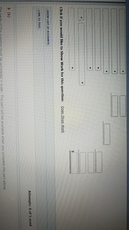 Solved Problem 14-4A (Part Level Submission) The following | Chegg.com