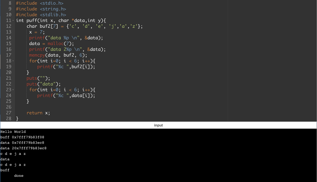 Solved Can someone explain to me why buff doesn't have the | Chegg.com