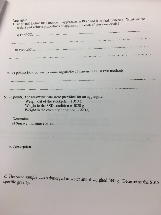 Solved Define the function of aggregates in PCC and in | Chegg.com