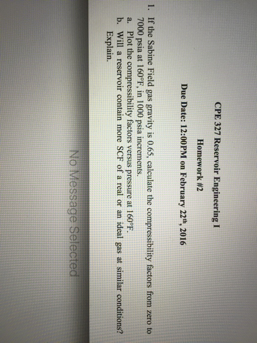 If the Sabine Field gas gravity is 0.65, calculate | Chegg.com