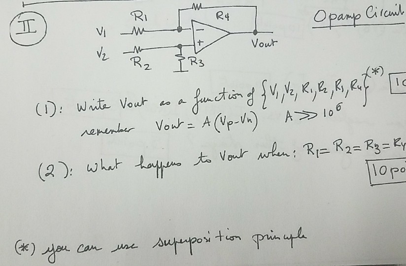 Solved RI anp Vour 2. e) | Chegg.com