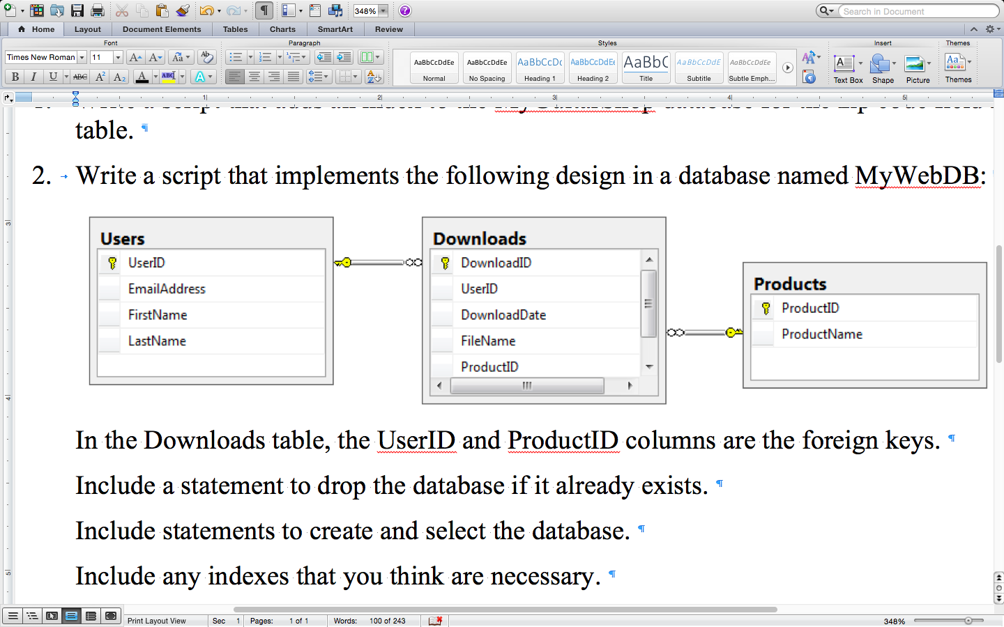 2. - Write a script that implements the following | Chegg.com