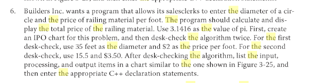 Solved Builders Inc. wants a program that allows its | Chegg.com