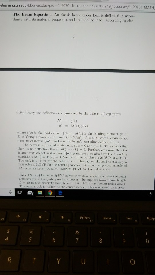 Solved Part 1. 2pBVP solvers Theory and problem statement. | Chegg.com