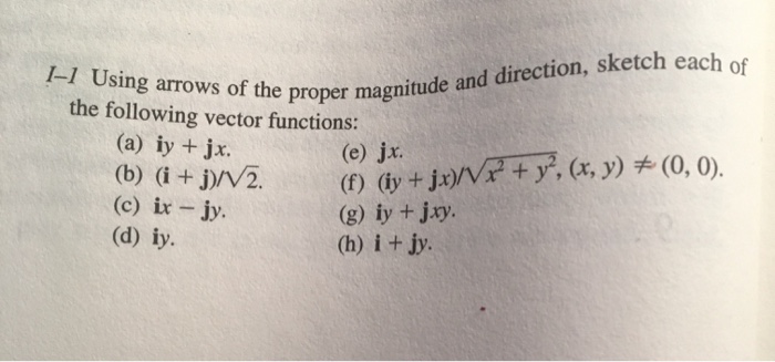 Solved Using arrows of the proper magnitude and direction, | Chegg.com