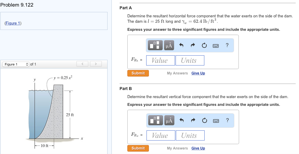 Solved Part A Determine the resultant horizontal force | Chegg.com