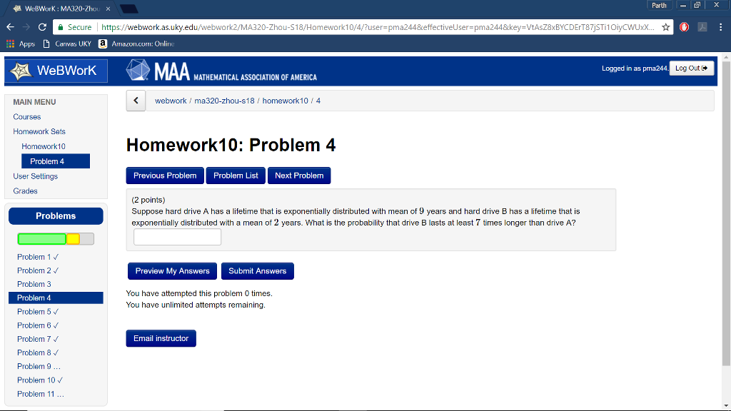Solved a WcbWork : MA320-Zhoux Parth - | X C 0 A : E ? 1 | Chegg.com Solved a WcbWork : MA320-Zhoux Parth - | X C 0 A : E ? 1 | Chegg.com