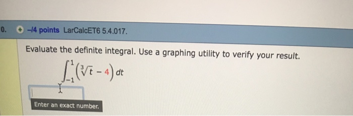 Solved Evaluate the definite integral. Use a graphing | Chegg.com Solved Evaluate the definite integral. Use a graphing | Chegg.com