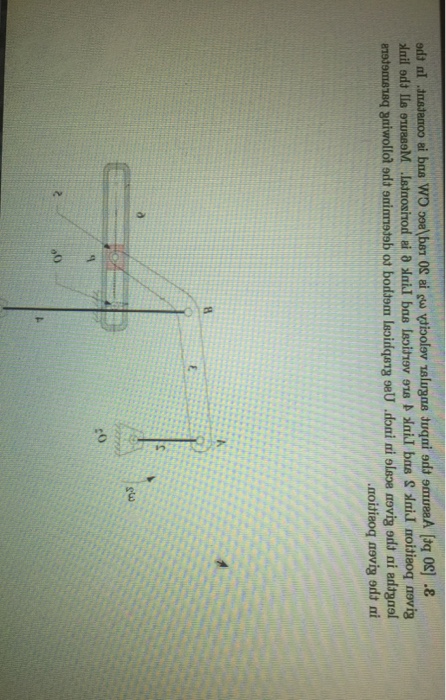 Assume the input angular velocity is 20 rad/sec CW | Chegg.com