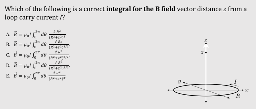 Solved Which of the following is a correct integral for the | Chegg.com