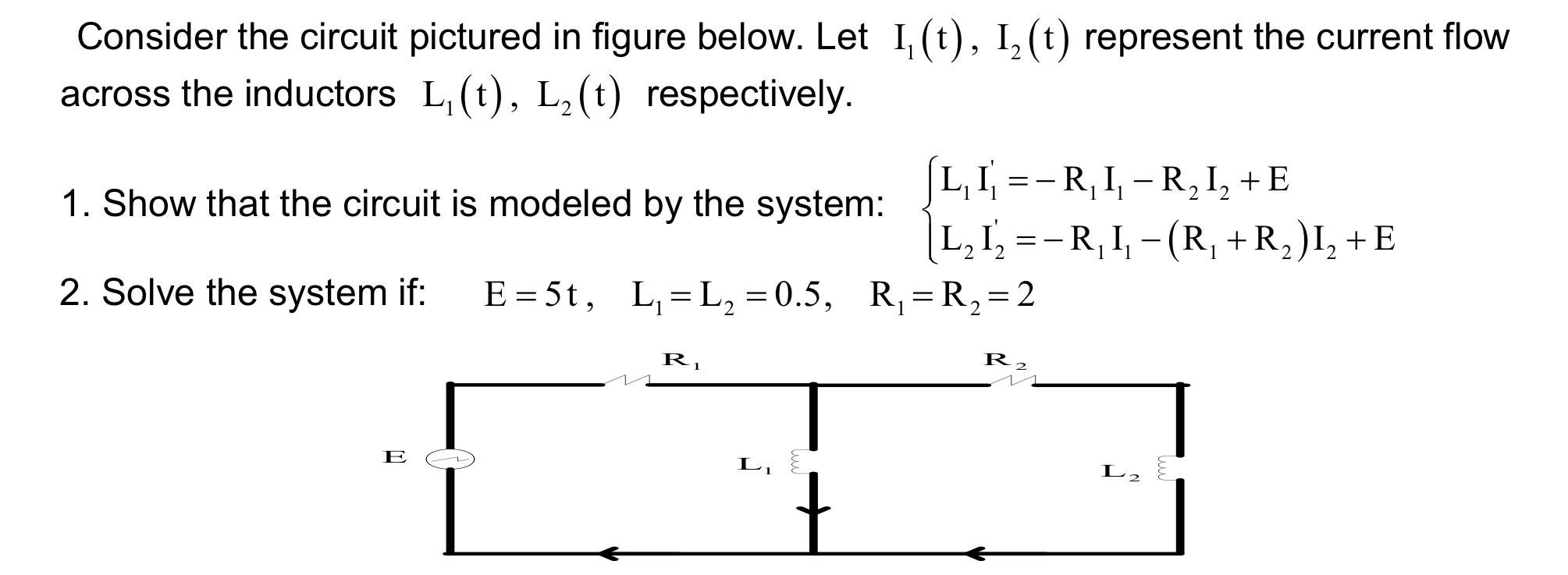 Solved Consider the circuit pictured in figure below. Let I, | Chegg.com Solved Consider the circuit pictured in figure below. Let I, | Chegg.com