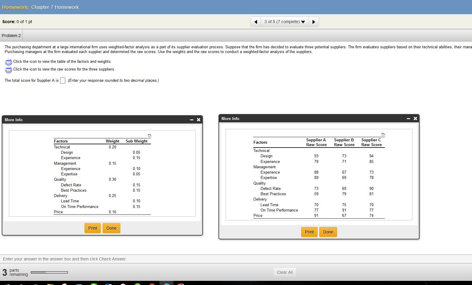 Solved The purchasing department at a large international | Chegg.com